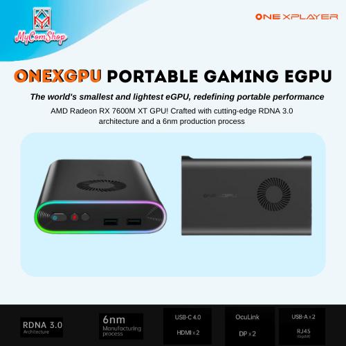 Jual ONEXGPU PORTABLE EGPU AMD RADEON RX 7600M XT 2.3GHz - Jakarta ...