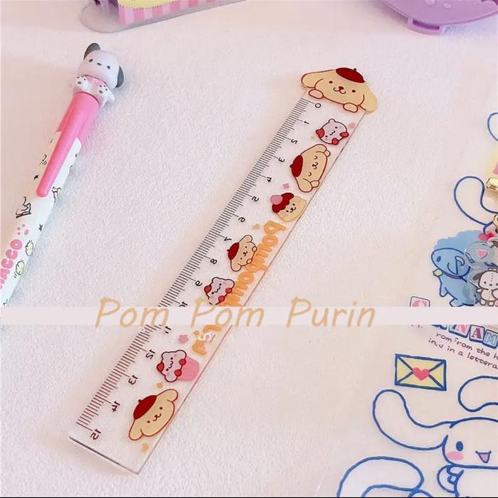 Jual Penggaris sanrio melody cinnamoroll pompurin ruler - pompompurin ...