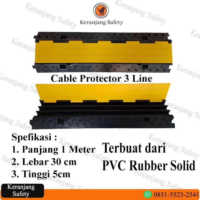Jual Speed Bump Cable Protector 3 Line / Polisi Tidur Pelindung Kabel ...