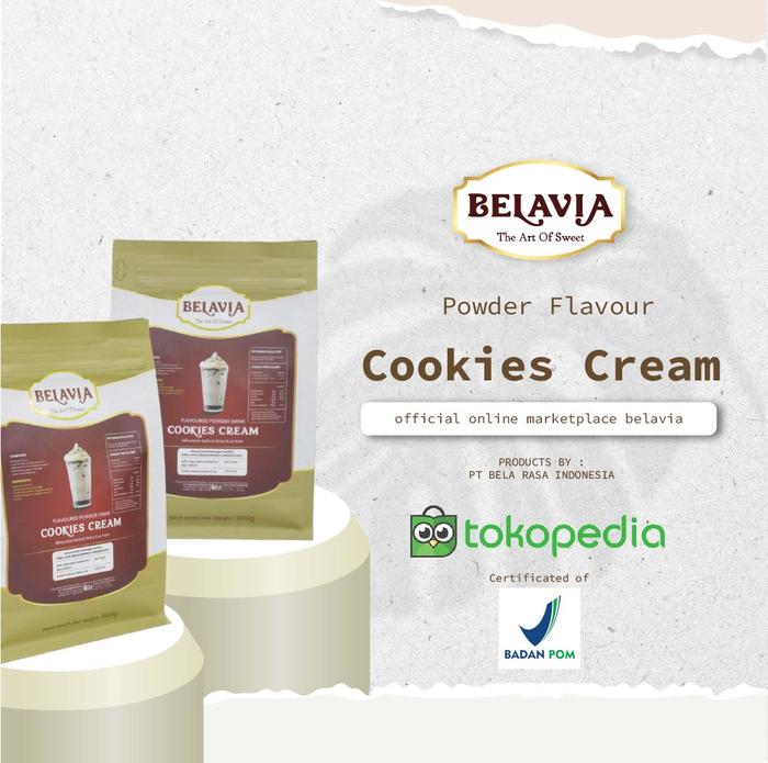 Jual Cookies Cream Powder Belavia - Jakarta Barat - Belavia Official ...