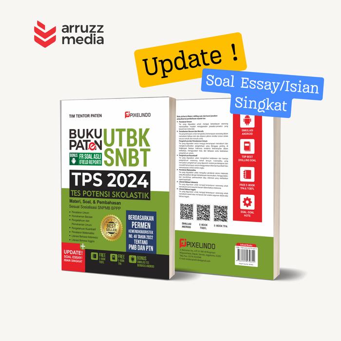 Jual Buku Paten Utbk Snbt Tps 2024 - Arruzzmediastore Di Seller Hachi - Cengkareng Timur, Kota ...