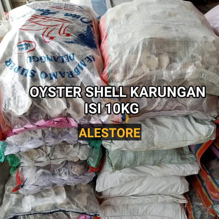 Promo Oyster shell Ph buffer karungan 10kg kolam koi dan aquarium - Kab ...
