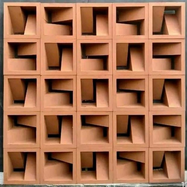 Jual roster beton minimalis.roster minimalis motif z.roster putih - Abu ...