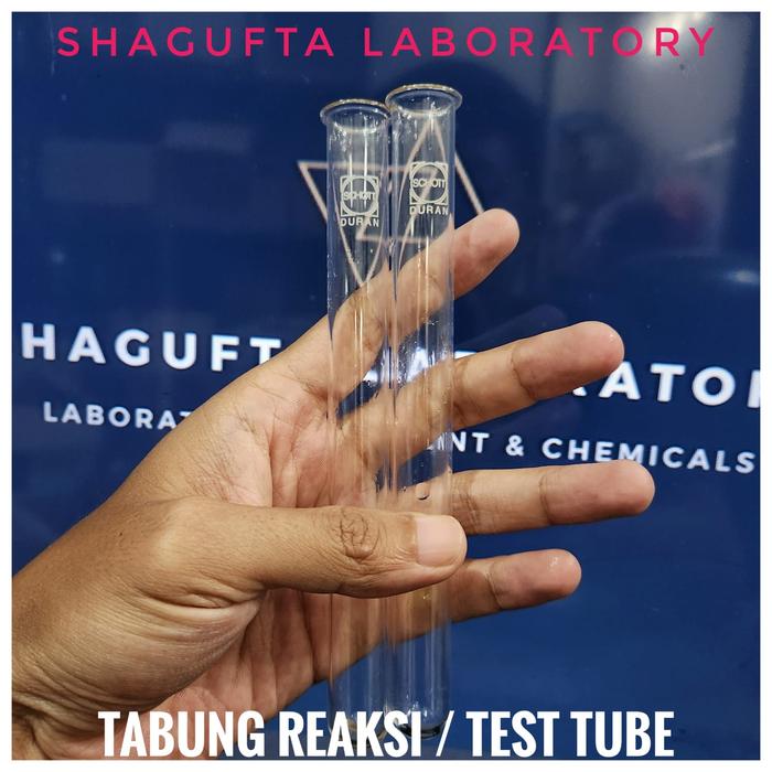 Jual Tabung Reaksi 16 x 160 mm DURAN / Test Tube Beaded RiM DURAN ...