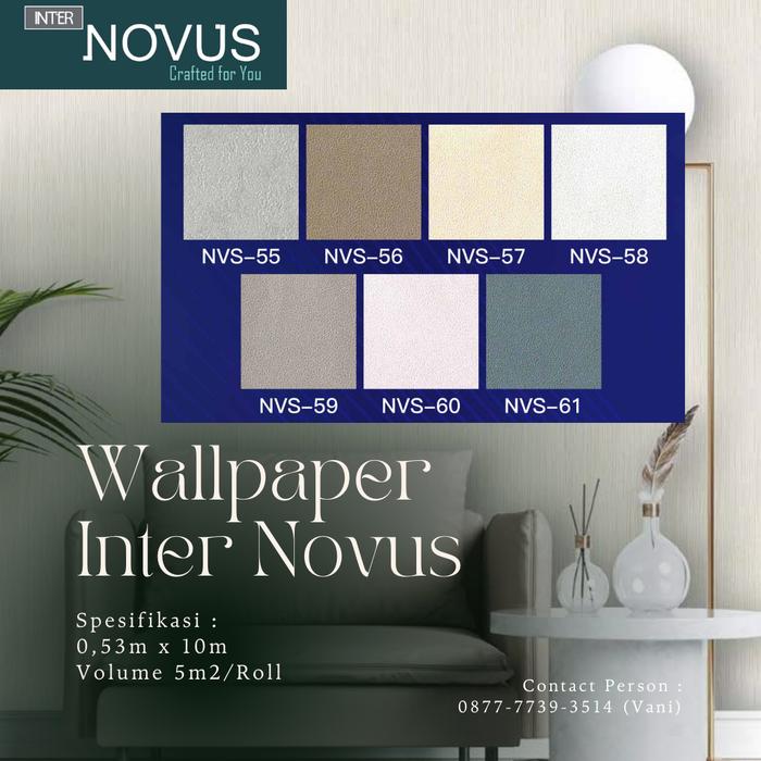 Jual Wallpaper Inter Novus/Dekorasi Kamar/Wallpaper Dinding - Harga ...
