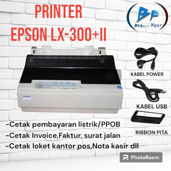 Jual printer epson LX 300+II,Dot matrix LX-300 +IIsecond full aksesoris - Jakarta Pusat - berkah ...