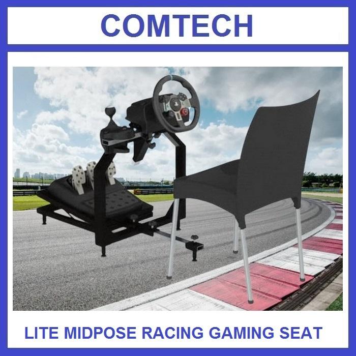 Jual Pro Racing Gaming Seat PC PS5 PS4 Chair Game Kursi Logitech G923 ...