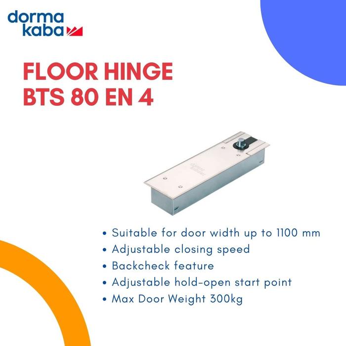 Jual Dorma BTS80 EN4 HO Floor Hinge Dormakaba BTS 80 EN4 HO - Jakarta Pusat - Juragan Geze ...
