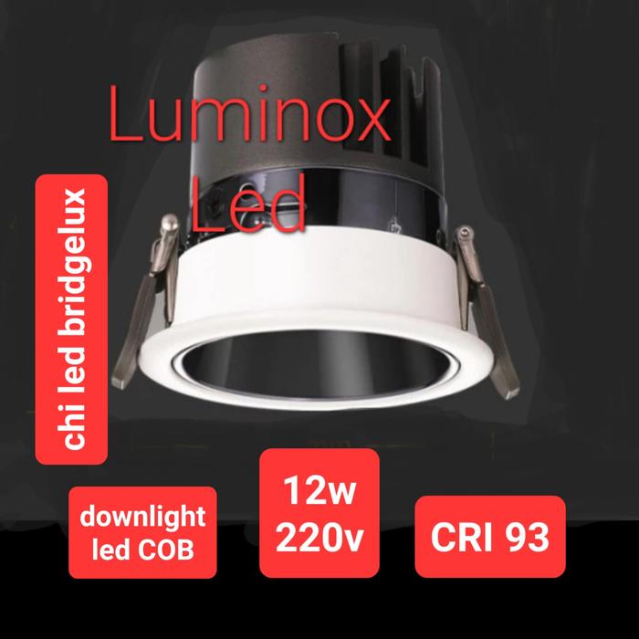 Jual downlight spotlight led cob 12watt 12w tanam plafon led 12 watt 4000k - Jakarta Barat ...