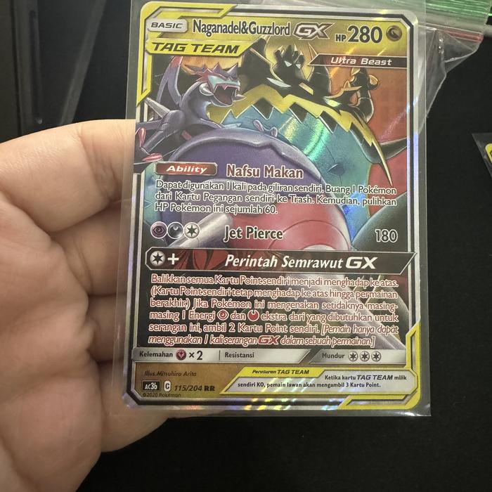 Jual Pokemon TCG Naganadel & Guzzlord GX - Jakarta Utara - ManekiHobby ...