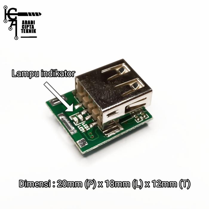 Jual Modul Powerbank 1 Output 1A 5V - Kab. Bekasi - Abadi Cipta Teknik ...