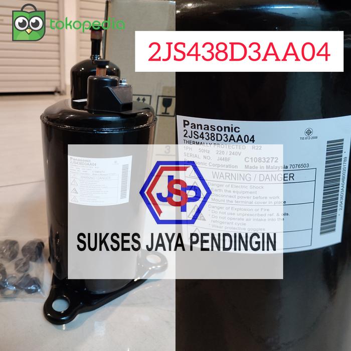 Jual Compressor Panasonic 2JS438D3AA04 R22 / Kompresor 2JS438D3AA04 ...