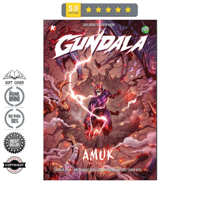 Promo Bumilangit Komik Gundala AMUK vol 1 - Jakarta Selatan - Bumilangit ID | Tokopedia