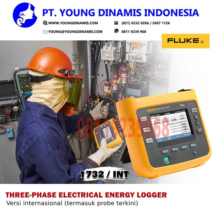 Jual Three-Phase Electrical Energy Logger Fluke 1732 / INT - Jakarta Barat - INFINITY Store 226 ...