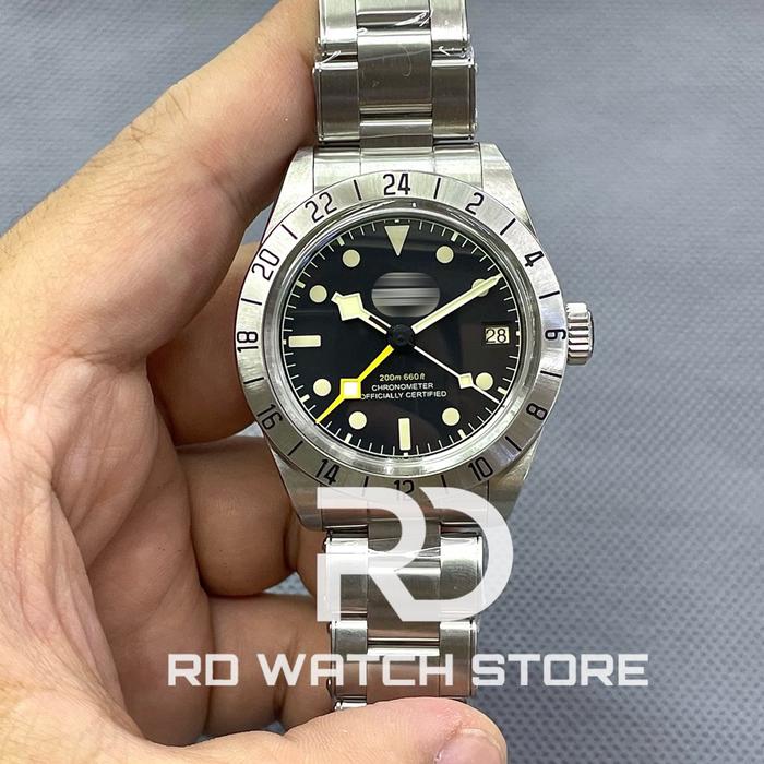 Jual JAM TANGAN MEWAH MODEL GMT PRO RD09 39mm BLACK DIAL SS ZF - Jakarta Pusat - RD WATCH STORE ...