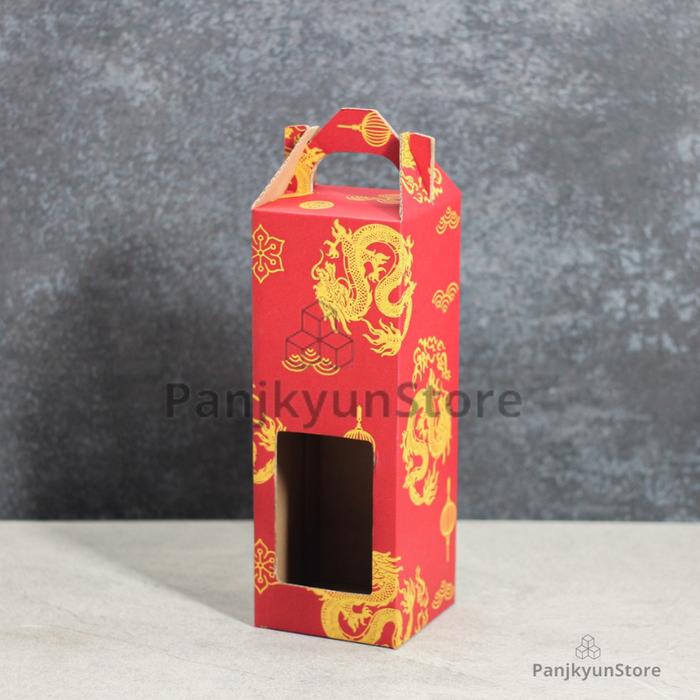 Jual Kardus Jinjing Botol Kale 1 Liter Imlek Naga Box Packing Hampers ...