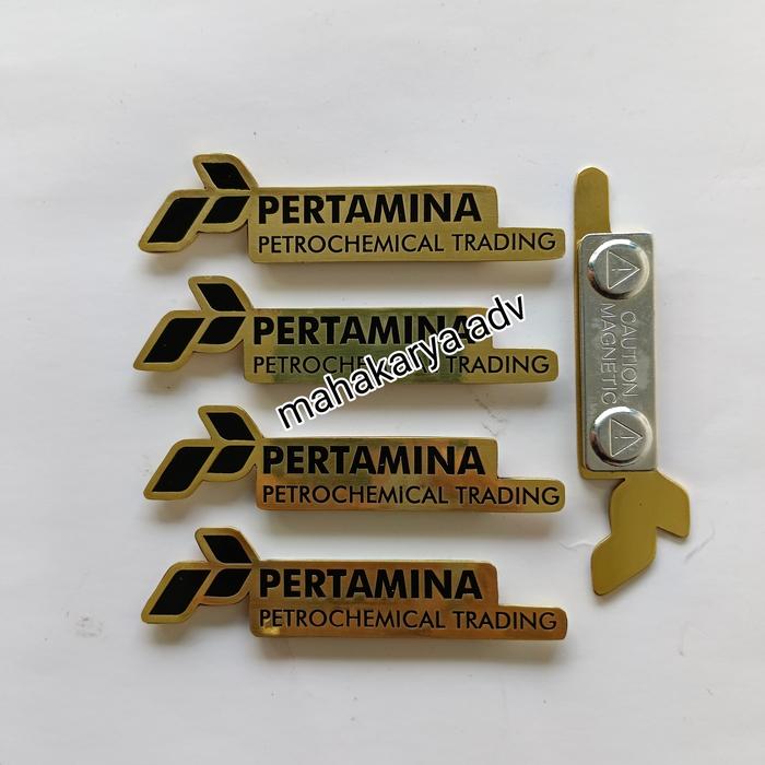 Jual pin custom pertamina / pin magnet custom - Jakarta Pusat ...