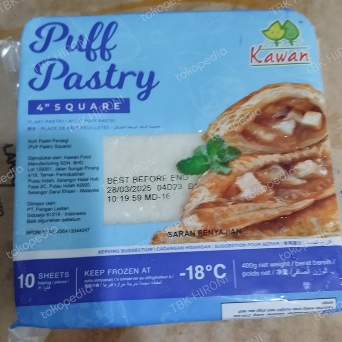Jual Kawan Puff Pastry Square 400gr - Jakarta Utara - TBK HIRONI ...