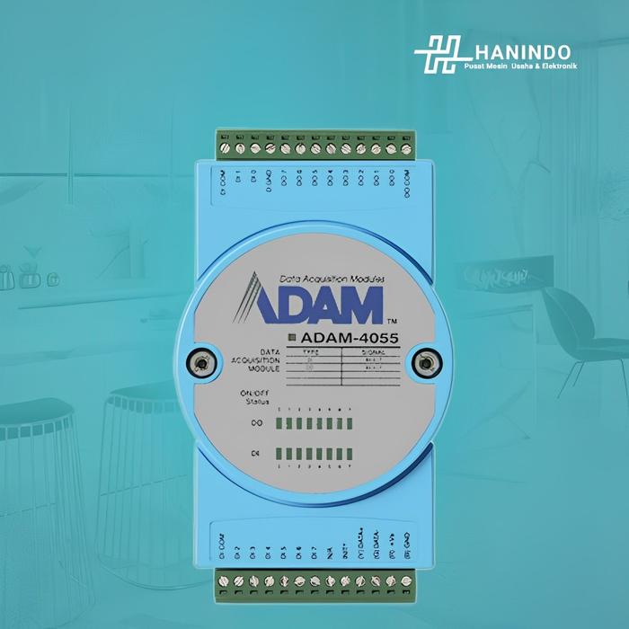 Jual Ethernet Remote IO 16-ch Digital Input Module Digital Output ADAM ...