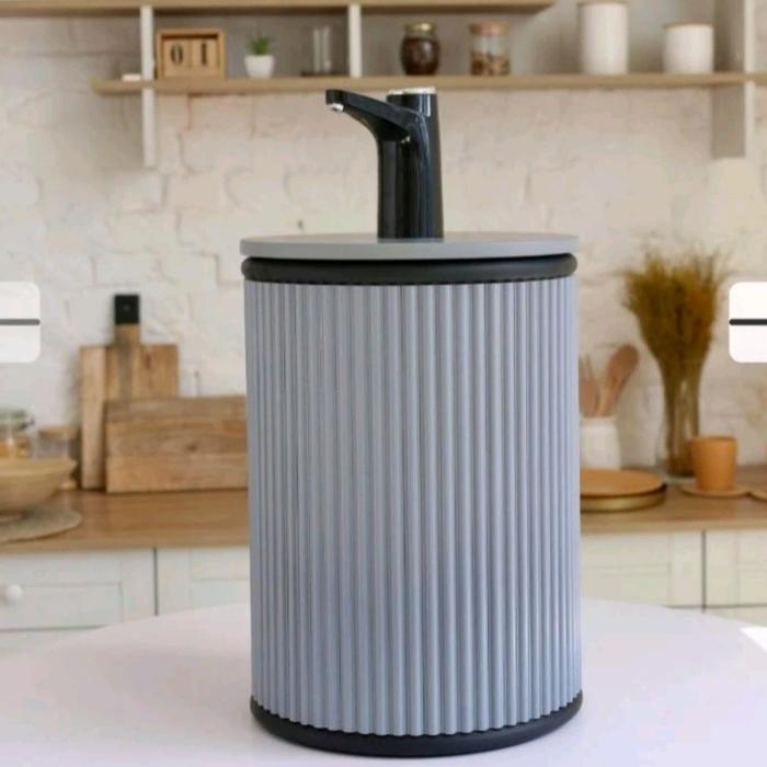 Jual Dispenser Estetik/cover Galon Kayu/cover Galon Estetik Di Seller ...