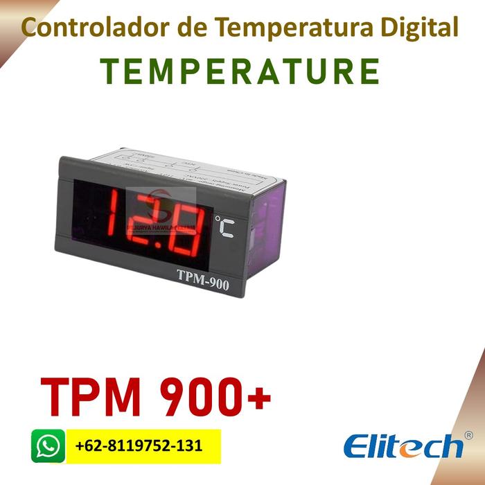 Jual Elitech TPM-900+ Controlador de Temperatura Digital - Jakarta Barat - PT. SURYA HAWILA ...