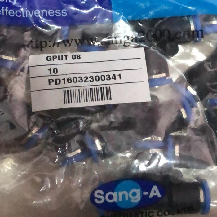 Jual sambungan selang tubing / FITTING SANG A PNEUMATIC GPUT 08 - Kab ...