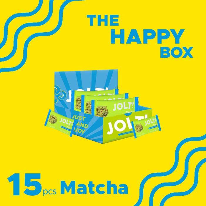 Jual JOLT! Protein Bar - The Happy Box [Matcha] - Box isi 15pcs ...