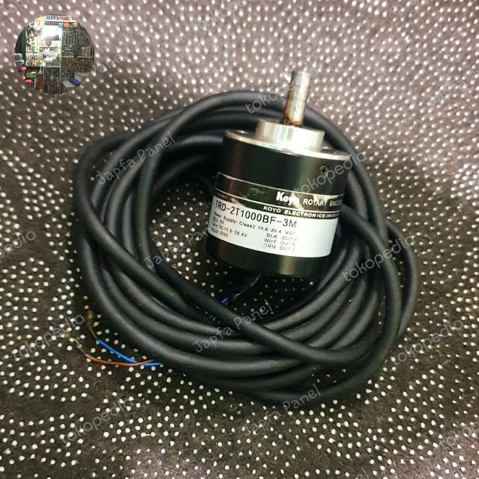 Jual Rotary Encoder Koyo TRD-2T1000BF-3M 10.8-26.4 VDC Original ...