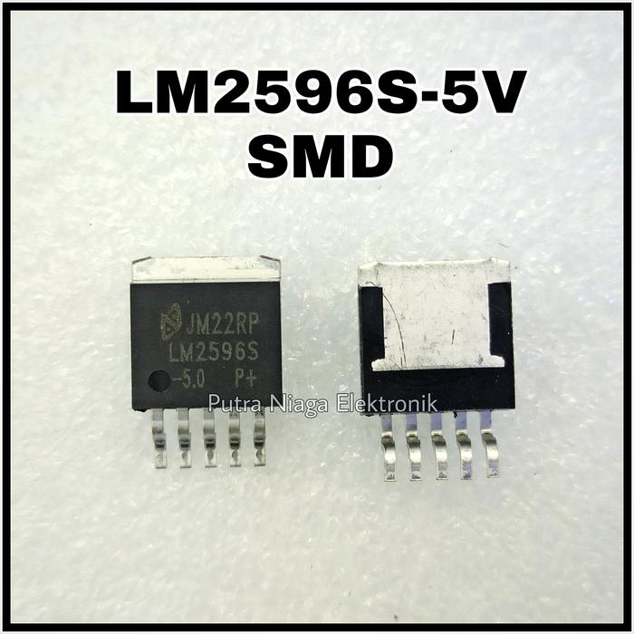 Jual ic LM2596 SMD 5V LM2596S-5V LM2596S-5.0 Regulator LM2596S 5Volt - Kota Bandung - Putra ...