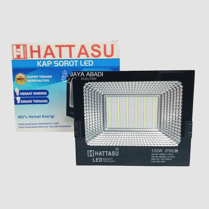 Jual Lampu sorot led/ Lampu Tembak led 100w watt 100W putih dan warm white - PUTIH HATTASU ...