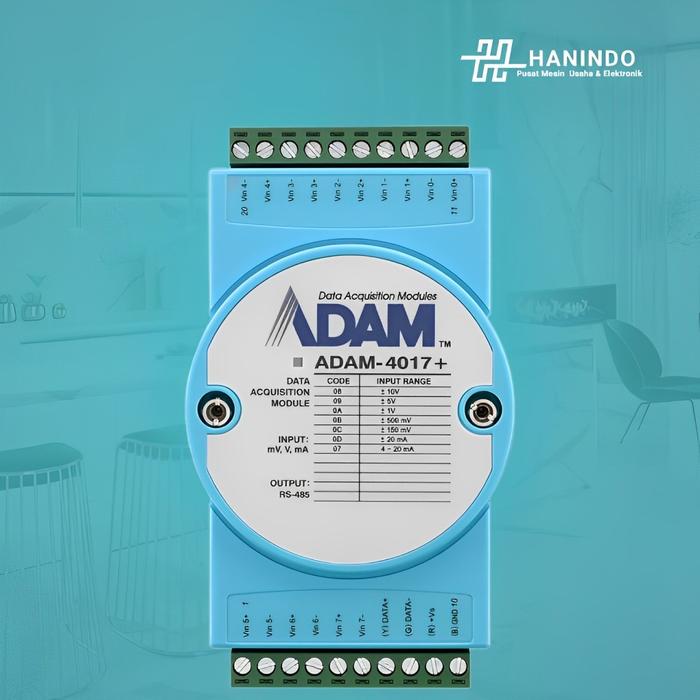 Jual 8 Channel Analog Input Module With Modbus Rtu Advantech Adam-4017 ...