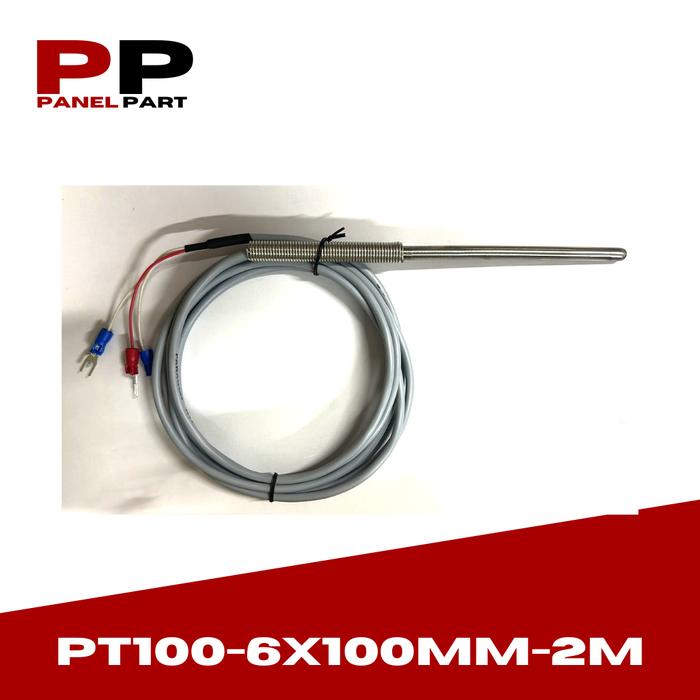 Jual PT100 THERMOCOUPLE RTD PT100 6 X 100MM KABEL PVC ISI 3 PANJANG 2 ...