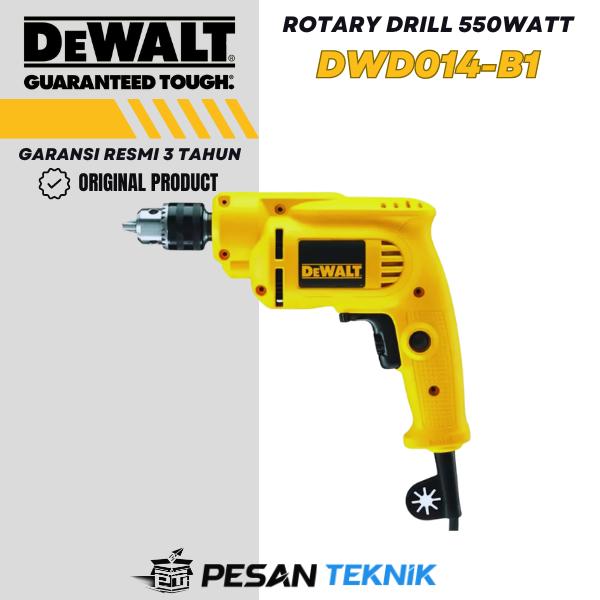Jual Dewalt Rotary Drill/Bor Tangan Listrik Non Impact DWD014 10mm DWD ...