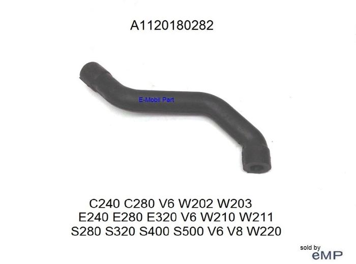 Jual SELANG HAWA MERCEDES W203 W211 W220 MESIN M112 M113 A1120180282 ...