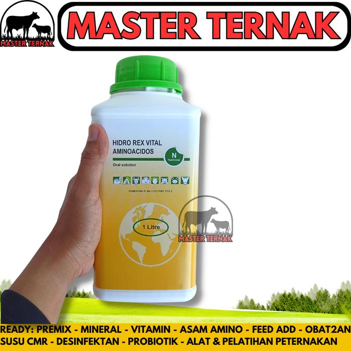 Jual HIDRO REX VITAL AMINOACIDOS 1 LITER - Multivitamin dan Asam Amino ...