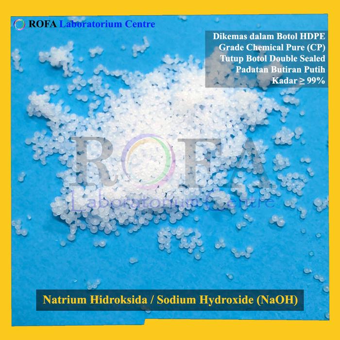 Jual Natrium Hidroksida / Sodium Hydroxide / Naoh Cp Butiran 500 Gram ...