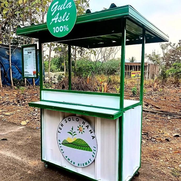 Jual Gerobak Semi Kontainer Booth Container Kekinian Minimalis - Kab ...