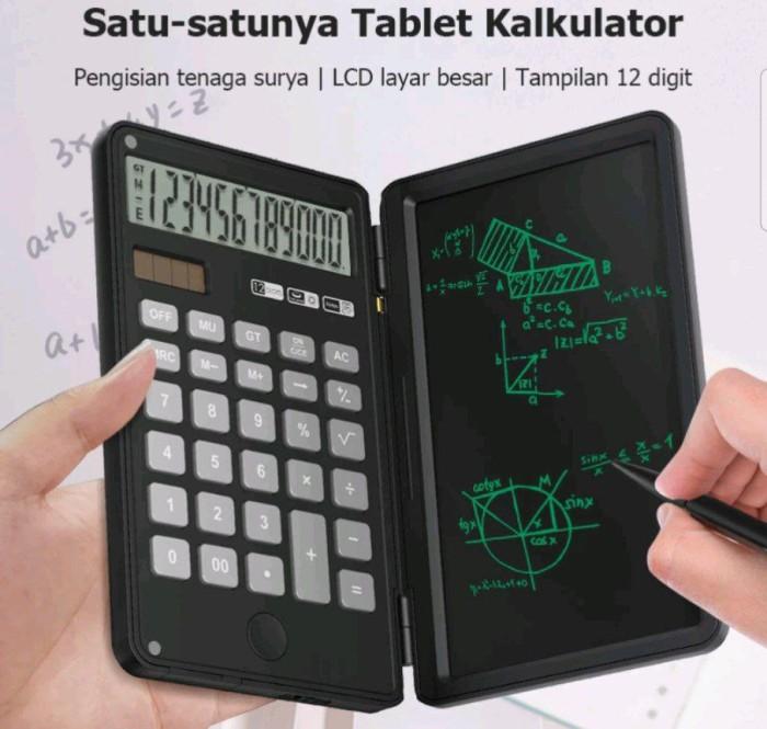 Jual Kalkulator Foldable Digital Drawing Pad Calculator with stylus ...