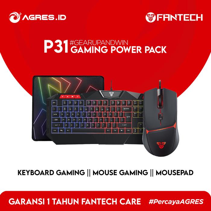 Promo Fantech P31 | Gaming Power Pack - Gaming Combo Keyboard and Mouse - Kota Yogyakarta ...