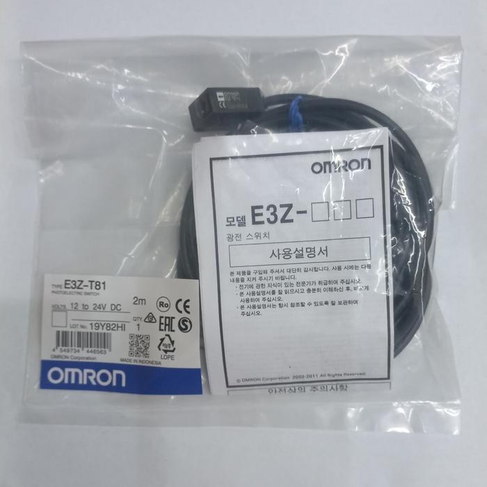 Jual PHOTO SENSOR MERK OMRON TYPE E3Z-T81 12-24VDC ORIGINAL MADE IN INDONESIA - Jakarta Barat ...