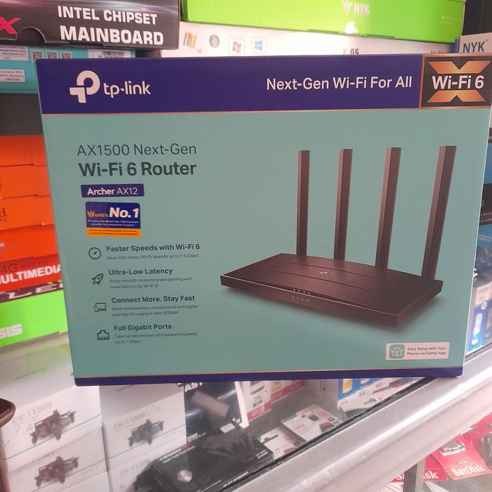 Jual Tplink Archer Ax12 Ax1500 Next-gen Wi-fi 6 Router Di Seller Velvet ...