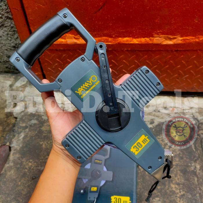 Jual Steel Measuring Tape 30 M Meter Yamayo Meteran Roll Stainless ...