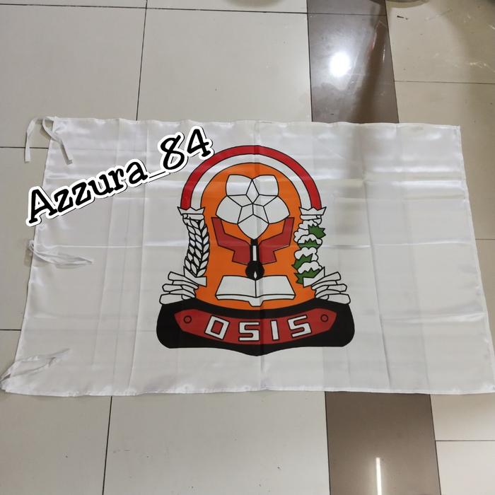 Jual bendera sekolah bendera OSIS SMA ukuran 90cm x 135cm - Jakarta ...