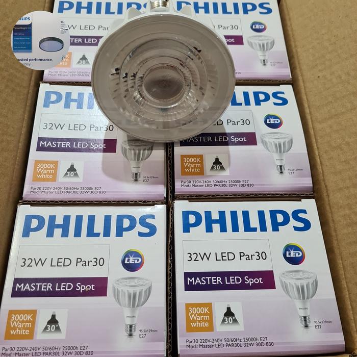 Jual lampu master led PAR30 32w 3000K / par30 32w / led par30 32w 3000K ...