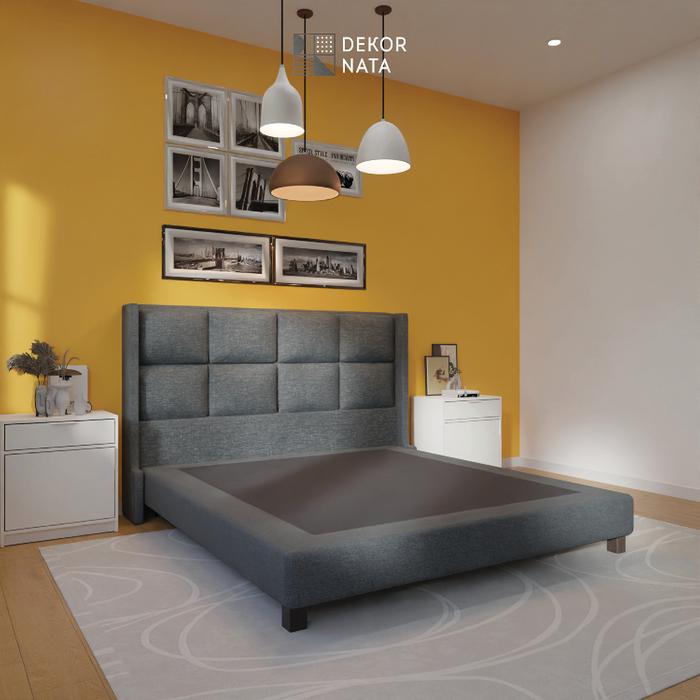 Promo Waller Headboard & Divan/ Dipan Tempat Tidur / Tempat Tidur ...