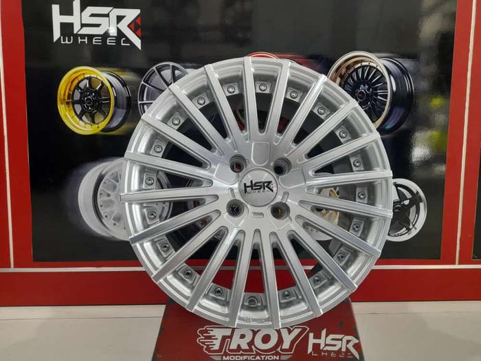 Jual Velg Terbaru R15 HSR TANDAM Single Pcd 4x100 Mobil Brio,Yaris,Agya,Dll - Kota Bengkulu ...