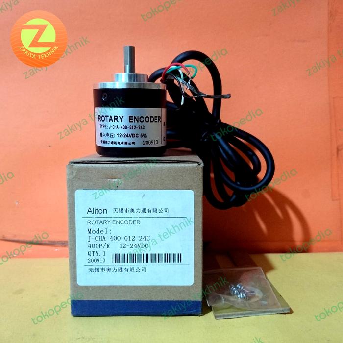 Jual Rotary encoder Aliton J-CHA-400-G12-24C 400P/R - Kota Tangerang ...