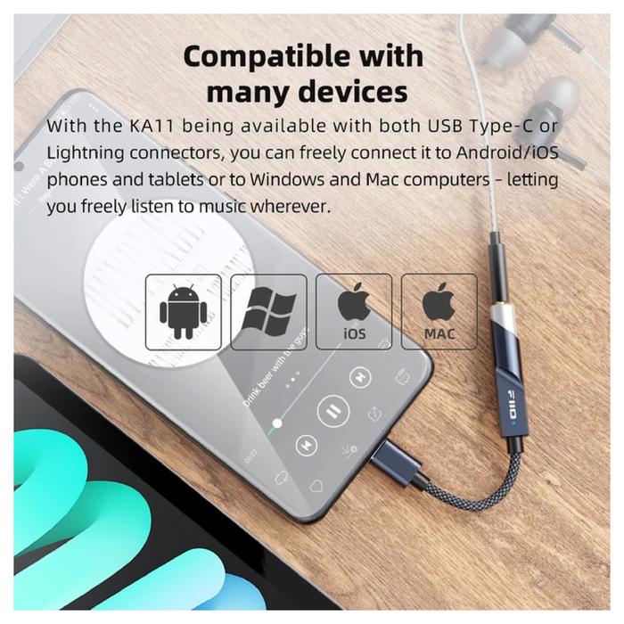 Jual Fiio X Jade Audio Ka11 / Ka 11 Usb Dongle Hifi Dac Amplifier ...