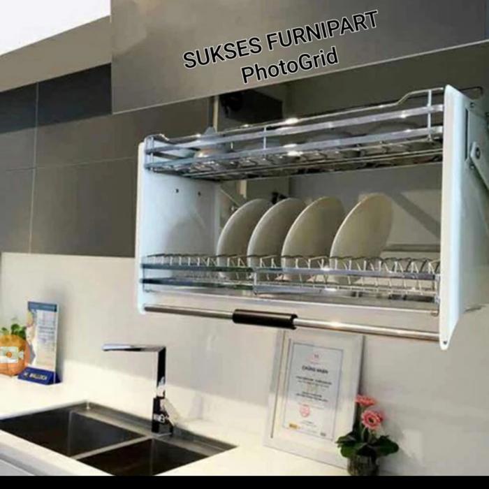 Jual Rak piring tarik Elevator Disk rack pull down HAFELE 504.76.009 60 ...