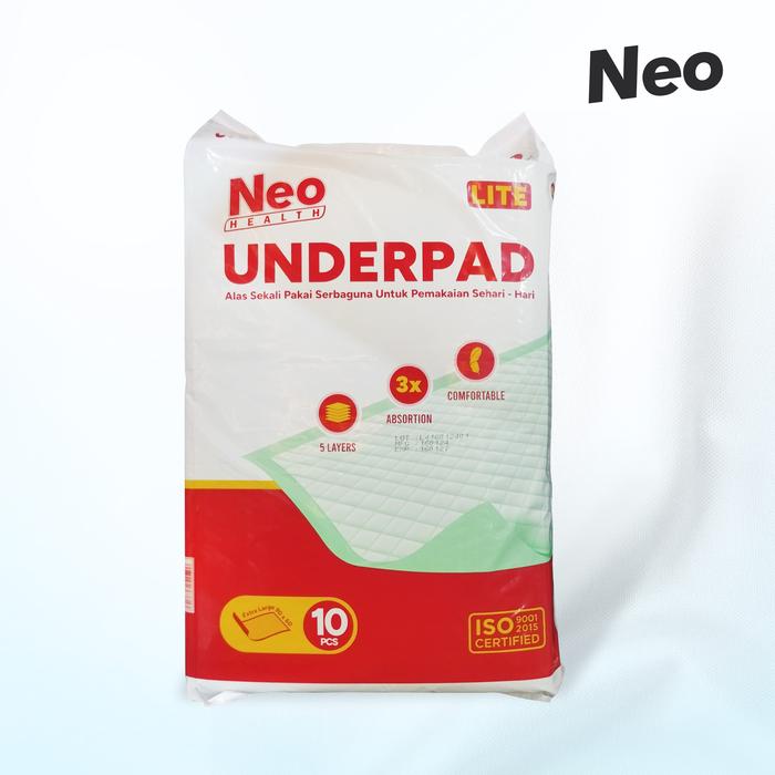 Jual Neo Health Underpad 60x90 Unfold Popok alas dewasa isi 10pcs ...